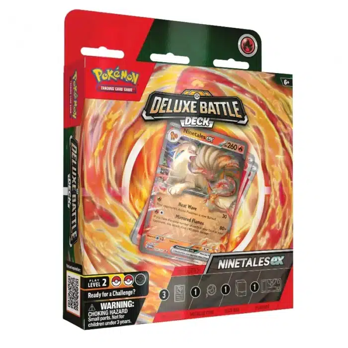 Pokemon Deluxe Battle Deck Ninetales ex eng - Anime Shop